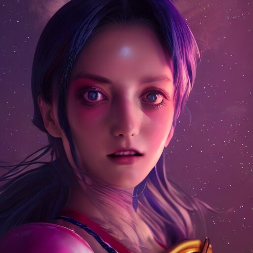 Sailor-Moon, huggy wuggy from poppy playtime video game, fullbod ...