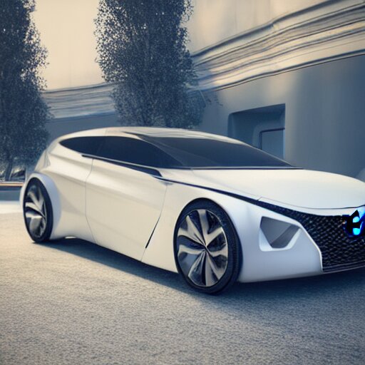 Hyundai angular concept car, 3d render, unreal engine 5, octane ...