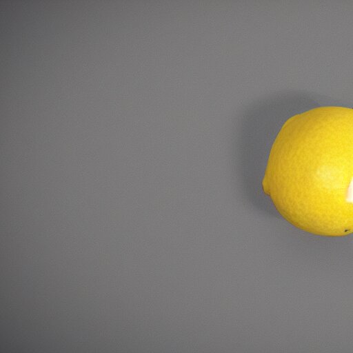 a render of a low polygon lemon, unreal engine - Arthub.ai
