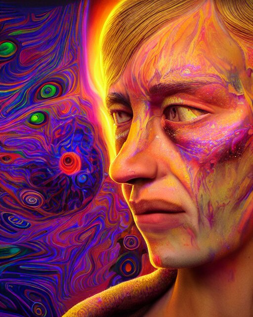 Lexica - Portrait ultra dimensional fork entity, accidentally tripping ...