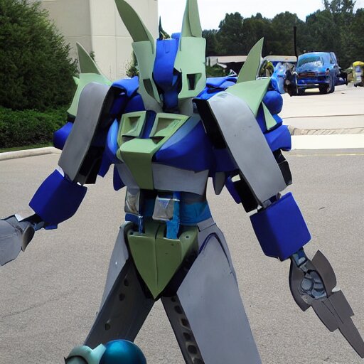 Lexica - Homemade Transformers cosplay Eva foam