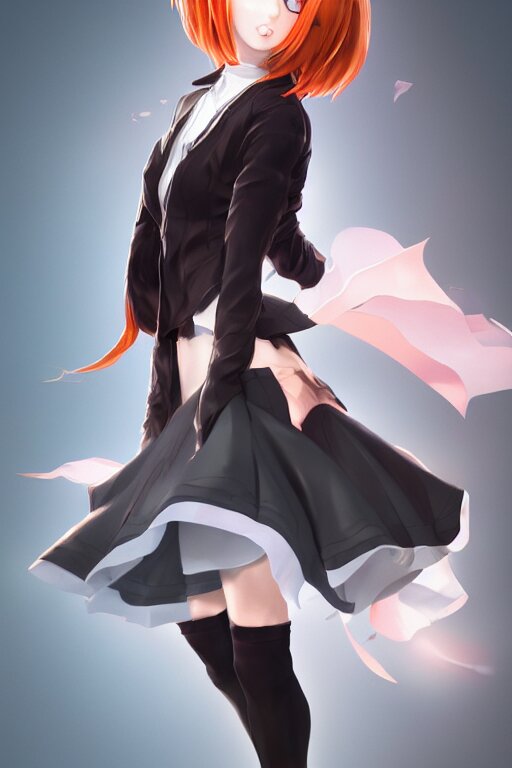 Lexica - Very complcated dynamic composition, realistic anime style at ...