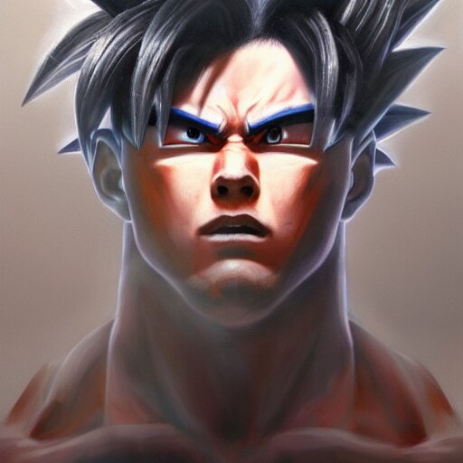 Lexica - Goku hyperrealistic portrait, highly detailed, oleo painting ...