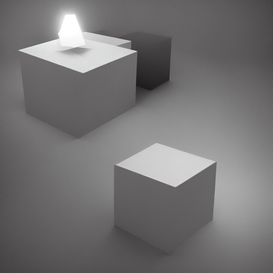 Lexica - A square cube, hyper realistic, octane render, unreal engine, studio lighting