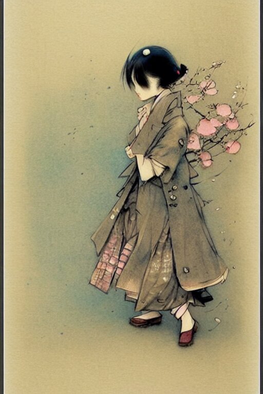 1950s japanese city . muted colors.))))) by Jean-Baptiste M... - Arthub.ai