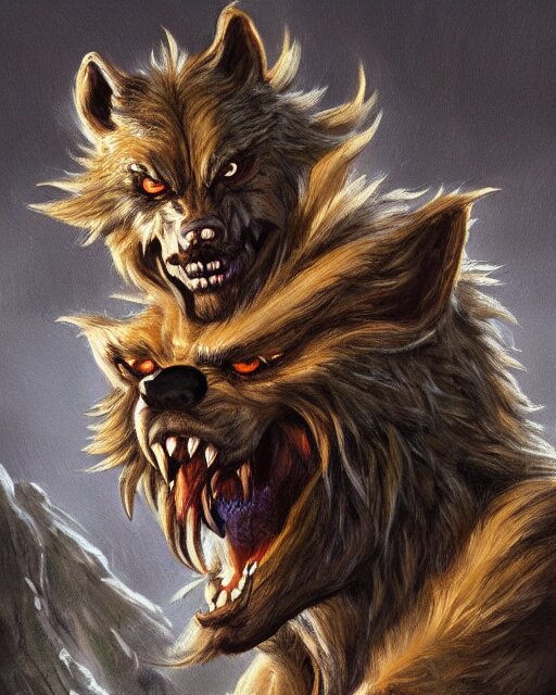 Lexica - Werewolf concept designs by Rick Baker, highly detailed, Oil ...