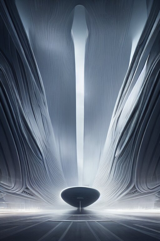 Lexica - Professional landscape photograph of a single massive ...