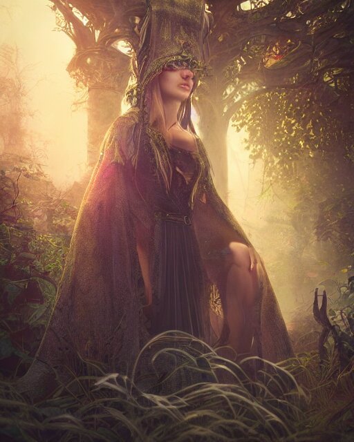 Lexica - Beautiful art portrait of Melissa Rquch as a fantasy gothic ...