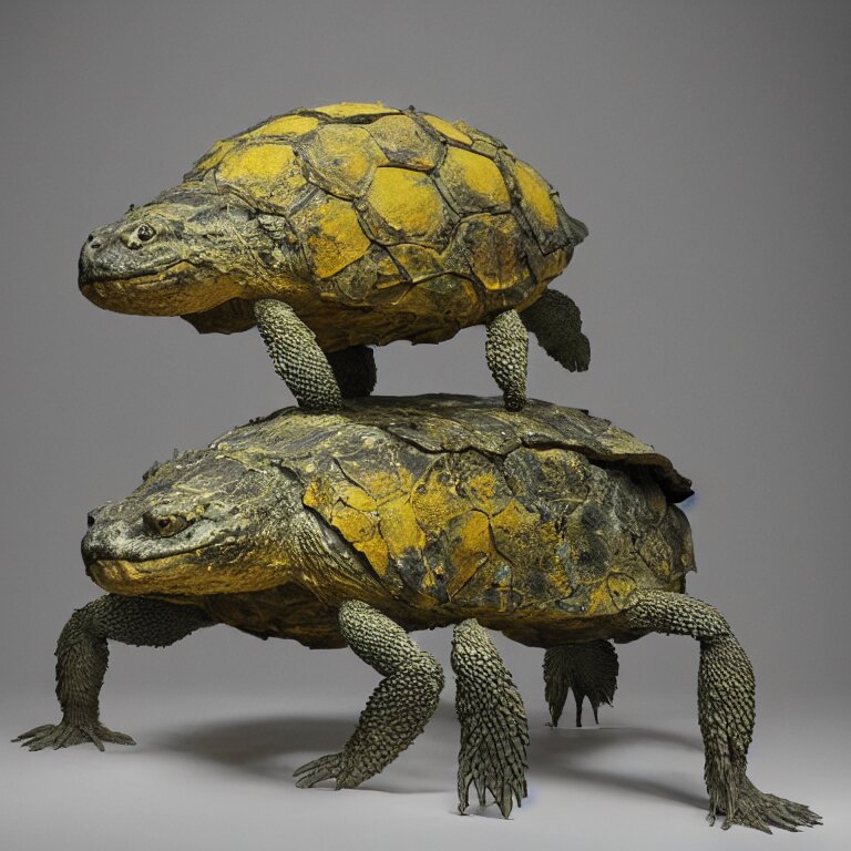 Lexica - Hyperrealistic sculpture of a graphite fossilized ancient ...