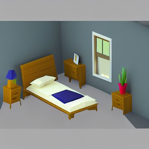 Lexica - Low poly room