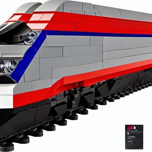tgv from paris, brand new lego set ( 2 0 2 1 ), retail price 4 5 ...