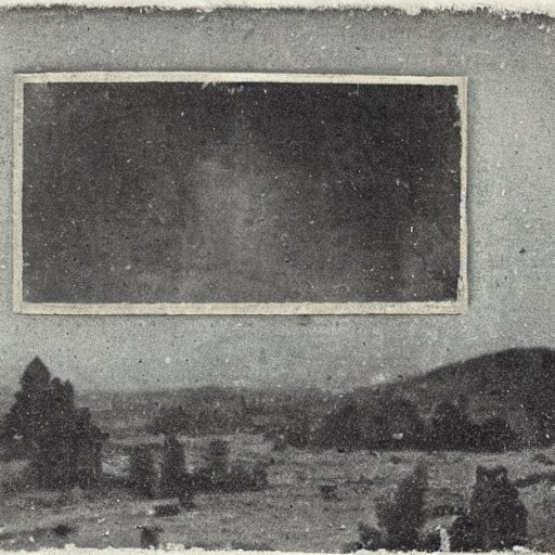 Lexica - First photograph ever taken, grainy, blurry, 1840s