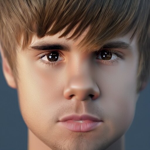 Lexica - Hyperrealistic dslr film still of justin beiber with 2 giant ...