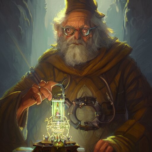 Lexica - An old wise wizard operating a random pointlessly elaborate ...