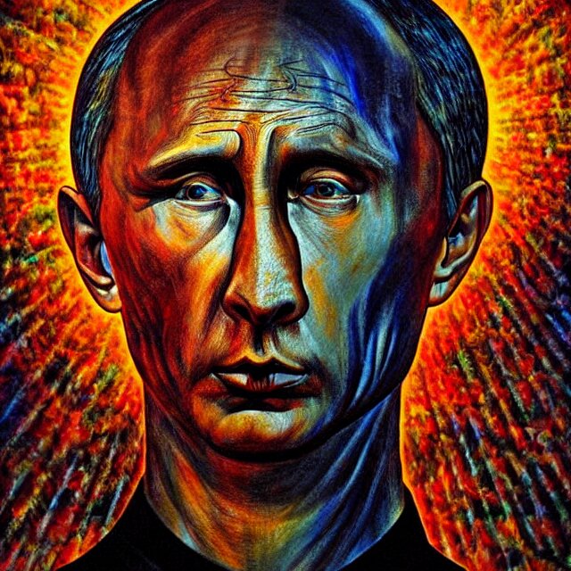 Lexica - Shocked face of putin looking in grave, hyper - realistic ...