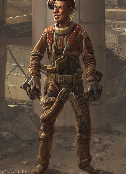 Lexica - Tom scott as a vault dweller in fallout, beautiful high ...