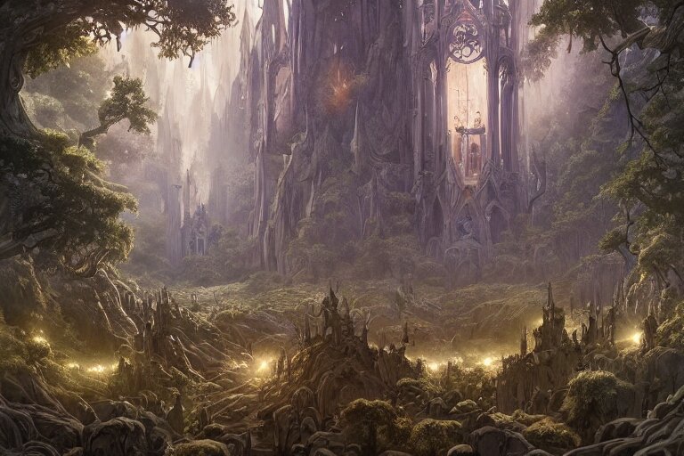 Lexica - Forest of spirits singing to the church bells below, d & d ...