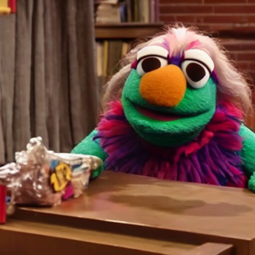 Lexica - Danny Devito as a muppet in sesame street, 8k resolution, full ...