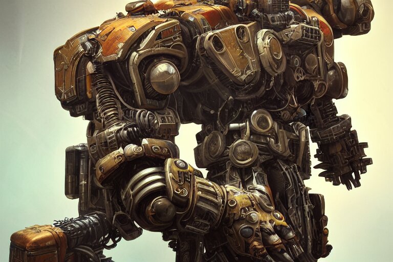 Lexica - 3d Anfas portrait of a mech warrior, circuitry, explosion ...