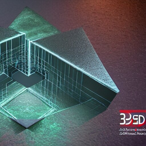 Lexica - 3 d representation of a tesseract, unreal engine, rtx ...