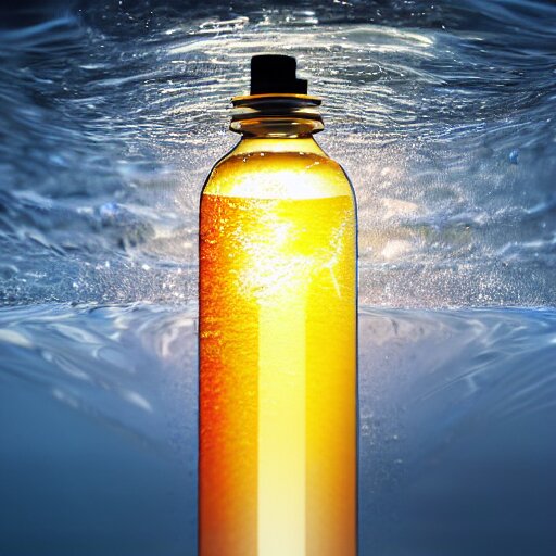 Lexica - A human head in a bottle in water art manipulation shape, on ...