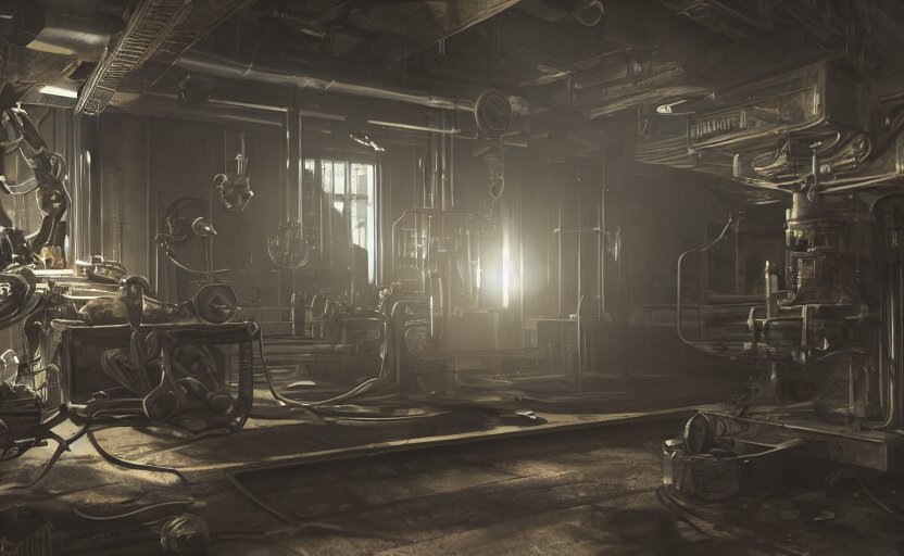 Lexica - Unstable! Machine!, Hyperrealistic Rendering, Intricate Details, Raytracing, Volumetric ...