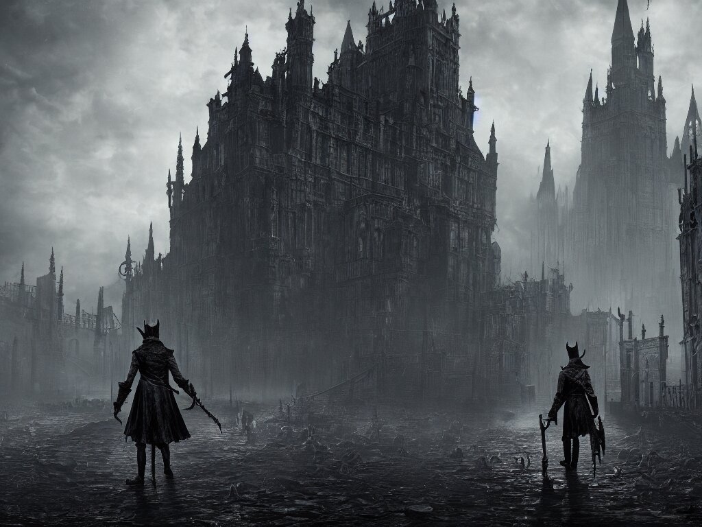 Lexica - Bloodborne 2, dark, nighttime, victorian england style, horror ...