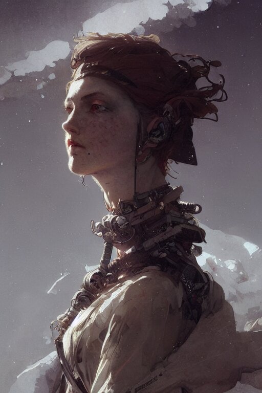 Lexica - A full portrait of a beautiful post apocalyptic offworld ...