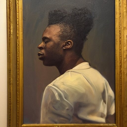 Lexica - A painting of a captain hamster by lynette yiadom - boakye ...