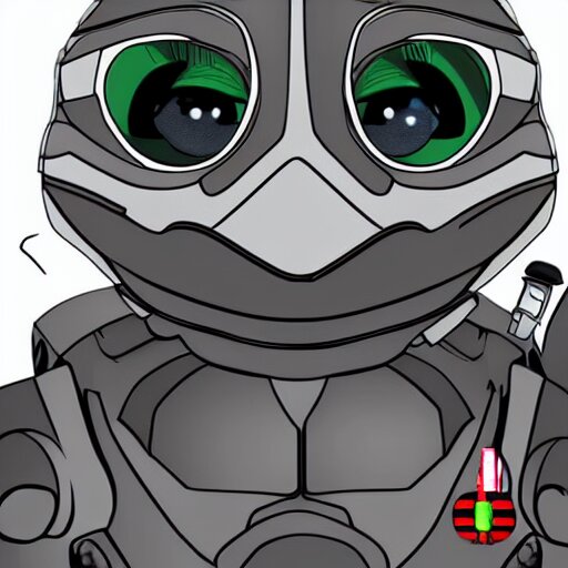 Lexica - Robocop pepe the frog