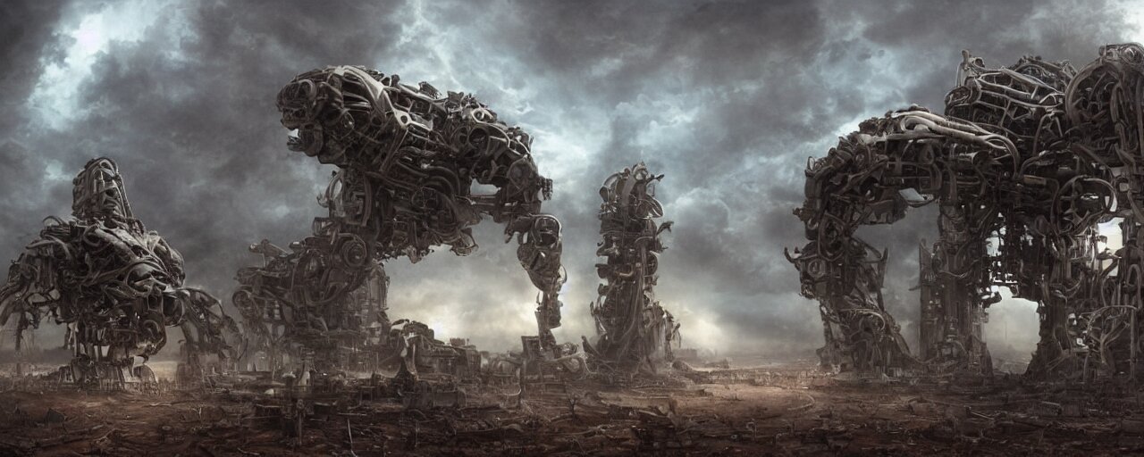 Lexica - Lost souls feeding the eternal machine, epic shot ...