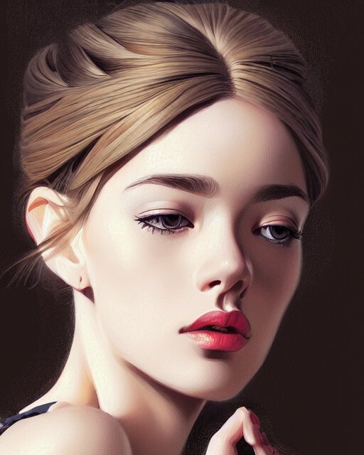 Lexica - A ultradetailed beautiful panting of a stylish woman sitting ...