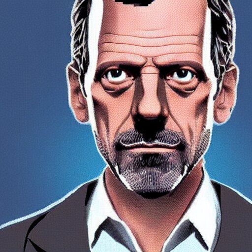 Lexica - Dr. Gregory House in Minecraft art style
