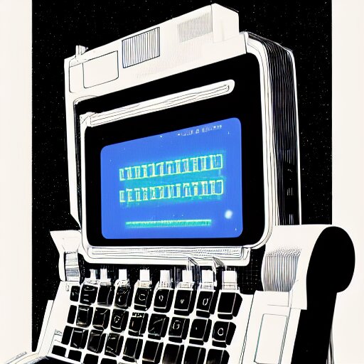 Lexica - Retrofuture cyberdeck, keypad and lights, crt screen ...