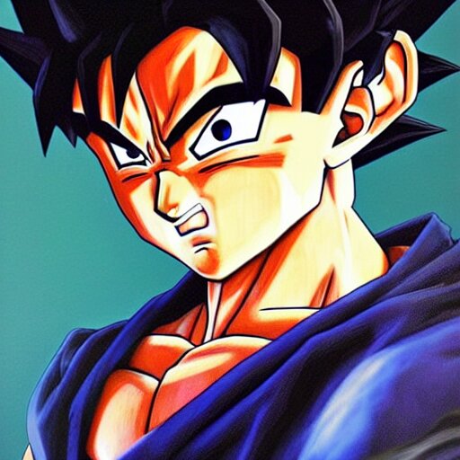 Lexica - Goku hyperrealistic portrait, highly detailed, oleo painting ...