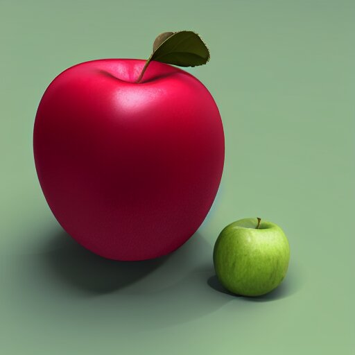Lexica - A green apple on a red cube, photoreal, detailed, unreal ...