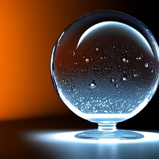 Lexica - Ultra realistic image of glass ball, keyshot 9, blender