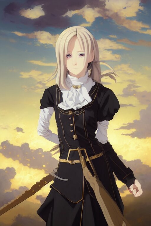 Lexica - Baroque oil painting anime character concept art key visual ...