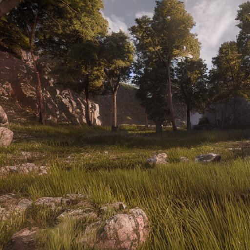 Lexica - Landscape, Unreal Engine 5, RTX, Cinema4D, AAA Game