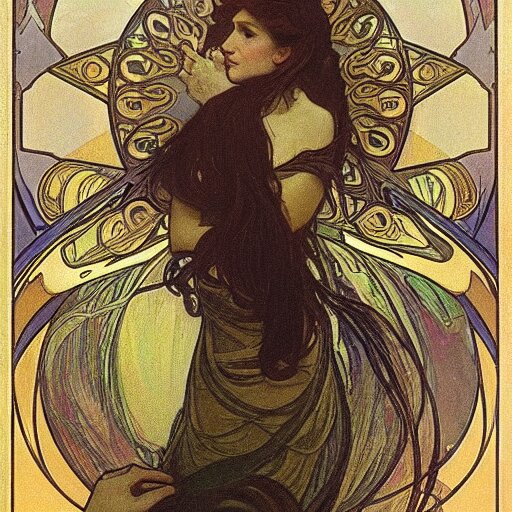 Lexica - Water by alphonse mucha