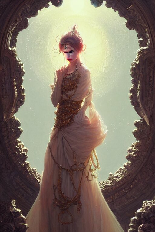 Lexica - Highly detailed portrait of beautiful ethereal woman in ornate ...