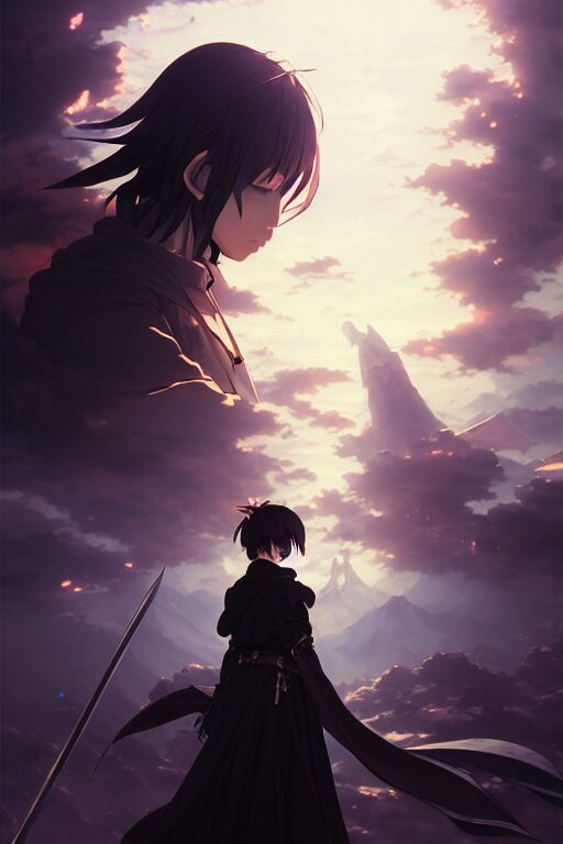 Lexica - Baroque oil painting japanese light novel cover illustration ...