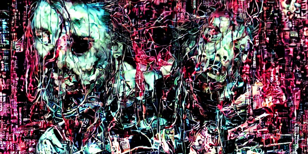 Lexica - Rotten zombie jack sparrow [ covered in wires ] emerges from a ...