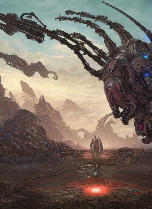 Lexica - Screenshoot from starcraft gameplay walking on an old wood ...