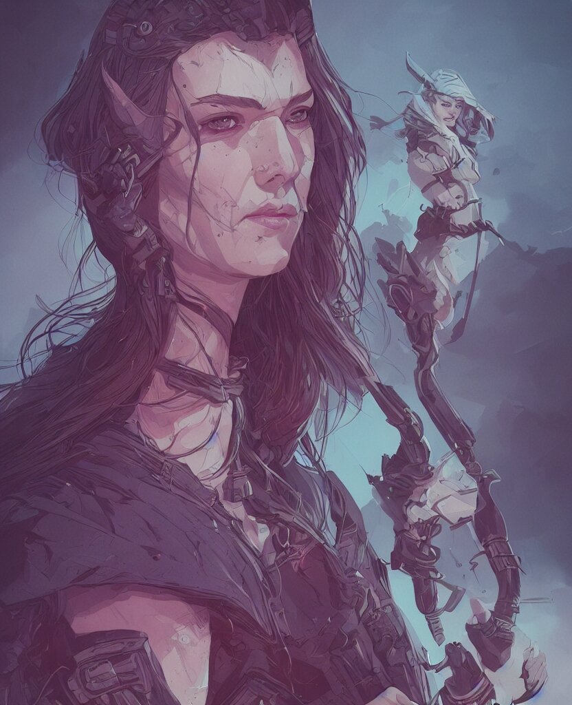 Lexica - Portrait of Huntress Wizard, ultra-detailed 4k, beautiful ...