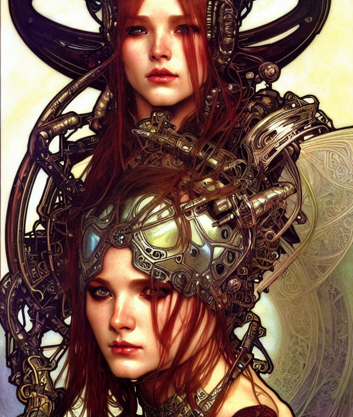 Lexica - Realistic detailed face portrait of a beautiful futuristic ...