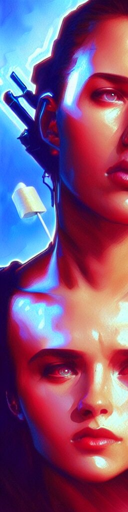 Lexica - The Terminator holding a lollypop, sharp focus, intricate ...