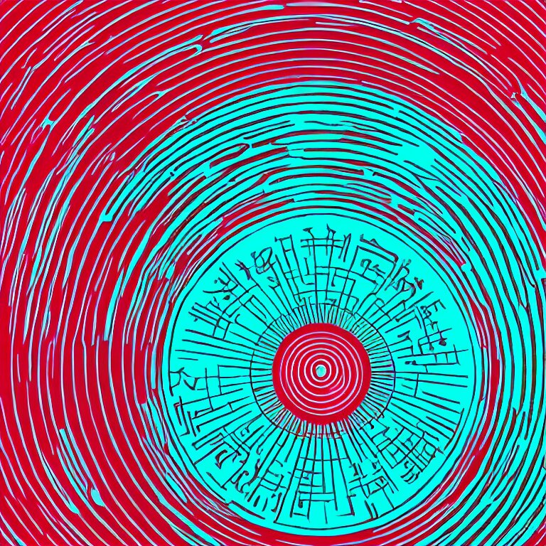 Lexica - Giant Floating Circular Ancient Sacred Calligraphy Enso ...