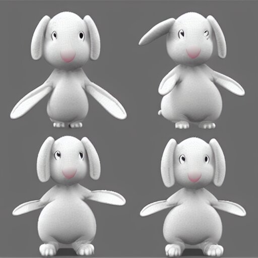 Lexica - Siggraph stanford bunny mesh