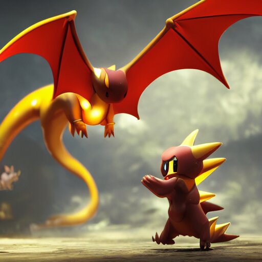 Lexica - Pokemon dragonite, style game square enix life, trending on ...